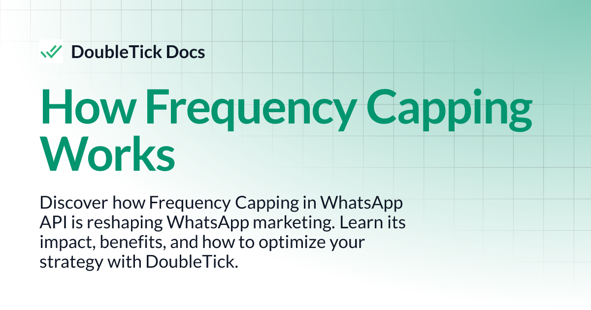 How Frequency Capping Works | DoubleTick Docs