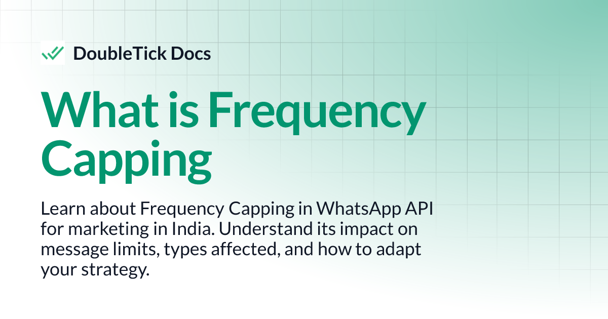 What is Frequency Capping | DoubleTick Docs